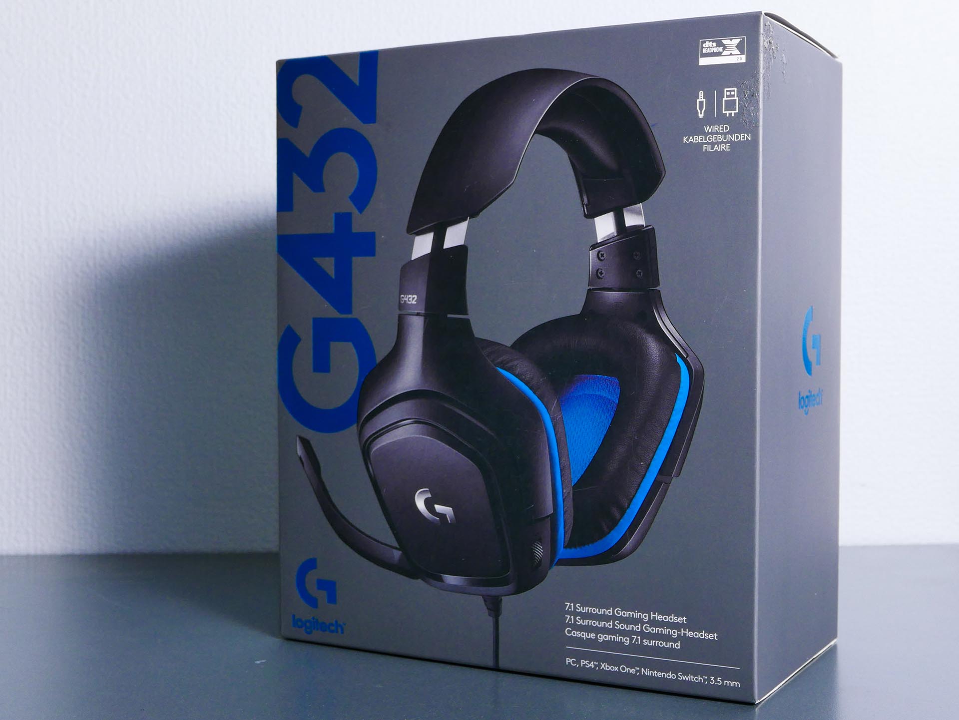 Как настроить наушники logitech g432